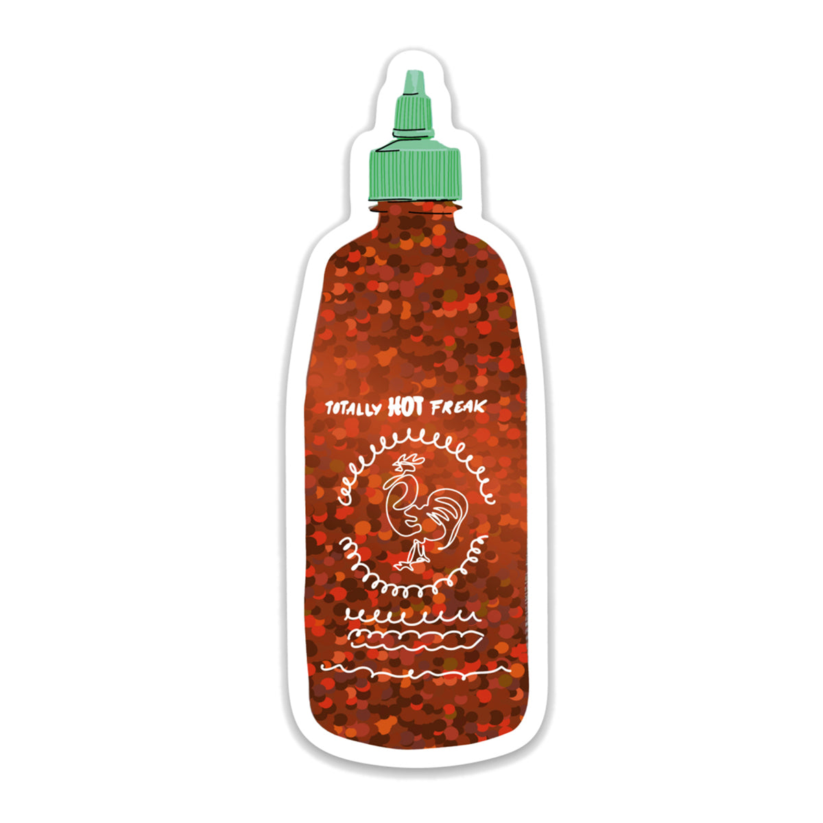 Sriracha Hot Sauce Sticker – Drawn Goods