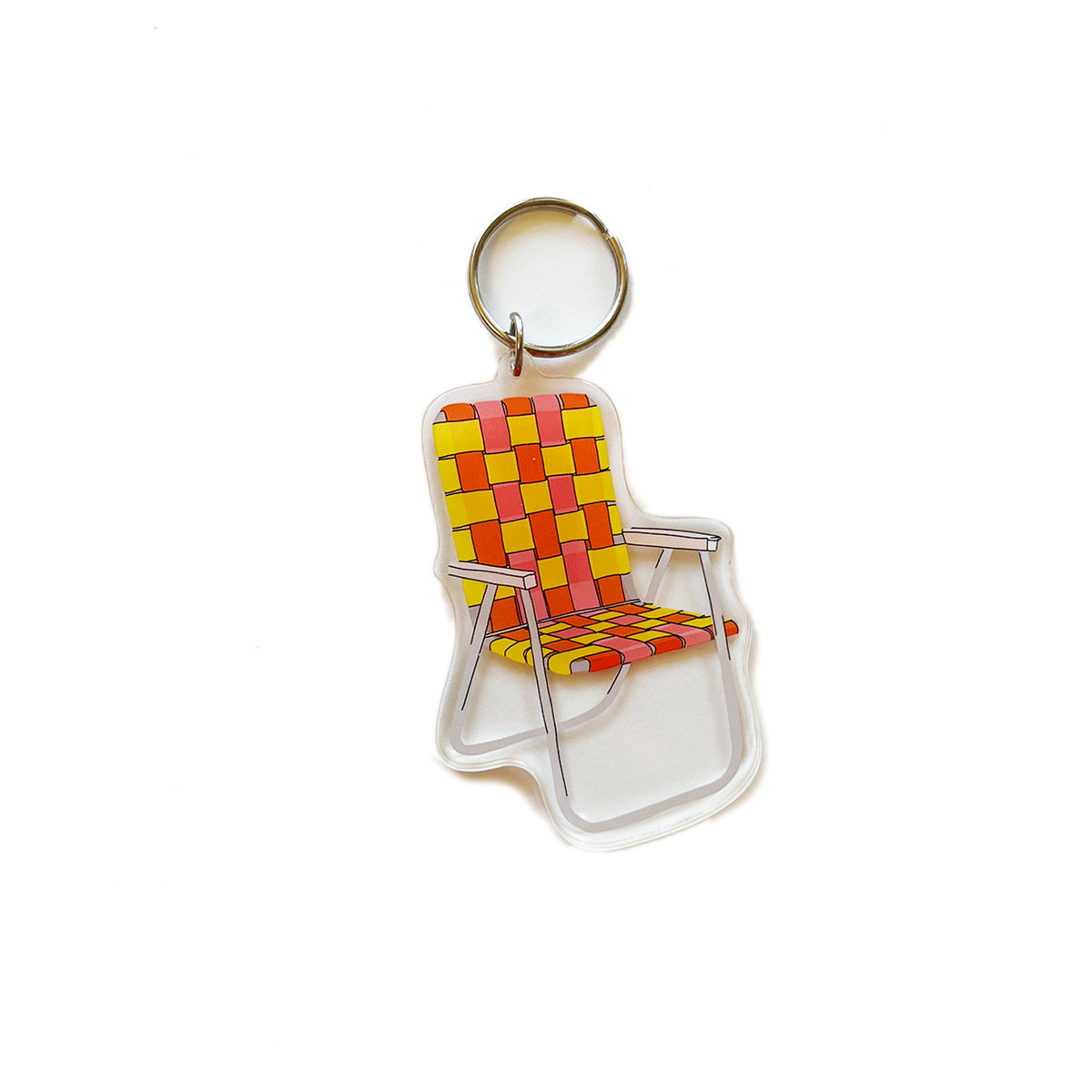 Lawn Chair Acrylic Keychain – Drawn Goods